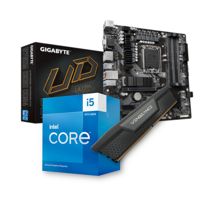 INTEL Core i5-14400 | B760M| 16GB RAM | Upgrade Kit | Nanodog.net